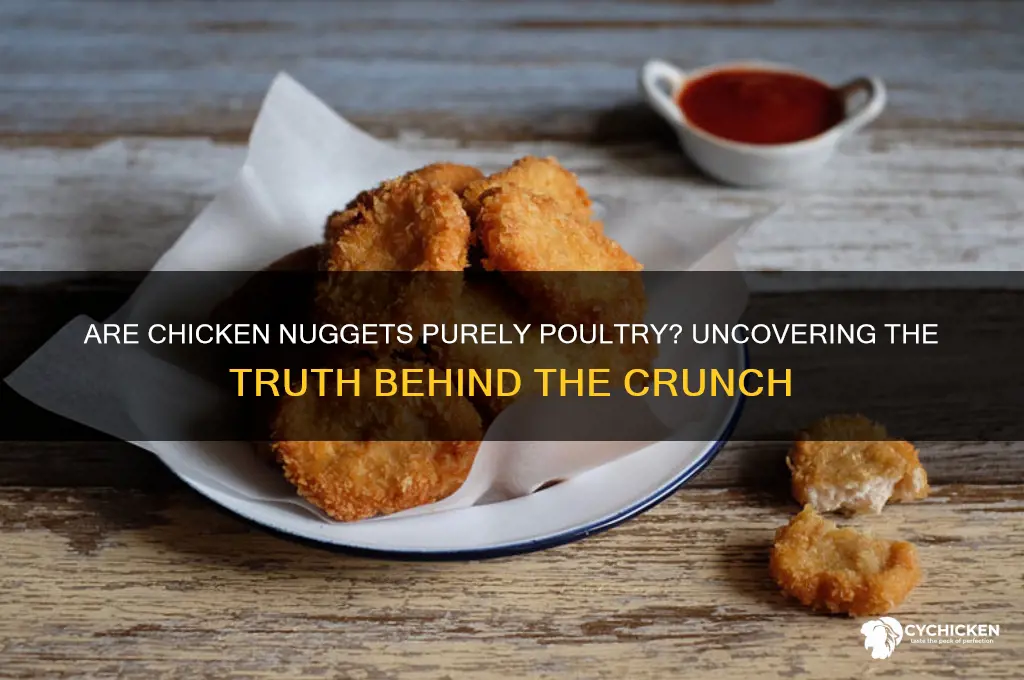 Are Chicken Nuggets Purely Poultry? Uncovering The Truth Behind The ...