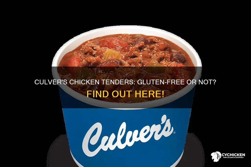 Culver's Chicken Tenders: Gluten-Free Or Not? Find Out Here! | CyChicken