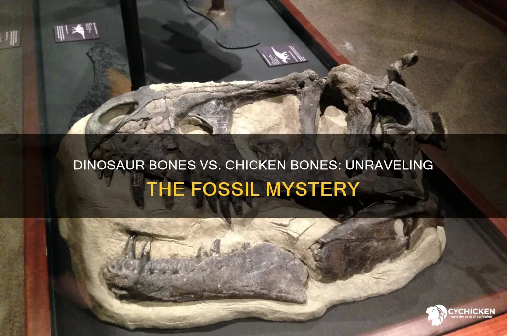 Dinosaur Bones Vs. Chicken Bones: Unraveling The Fossil Mystery | CyChicken