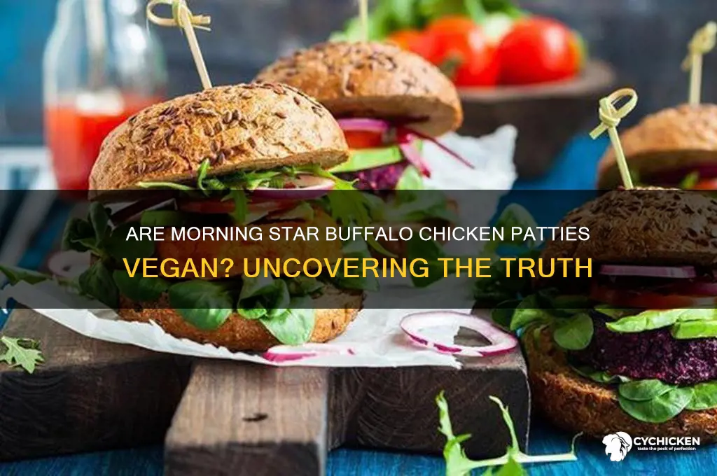 Are Morning Star Buffalo Chicken Patties Vegan? Uncovering The Truth ...