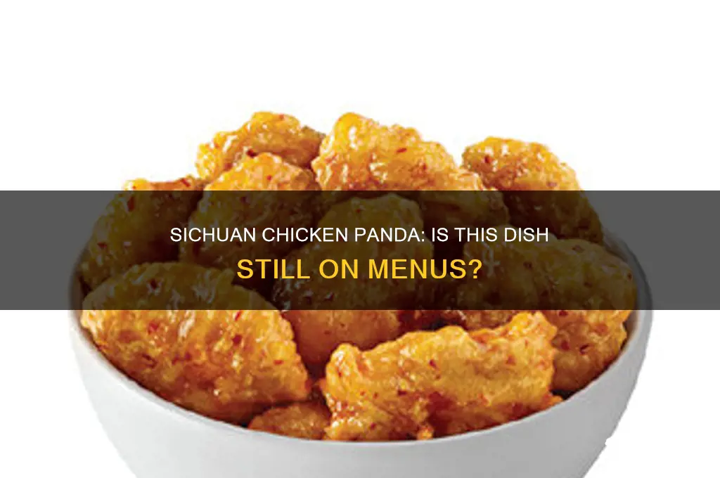 Sichuan Chicken Panda: Is This Dish Still On Menus? | CyChicken