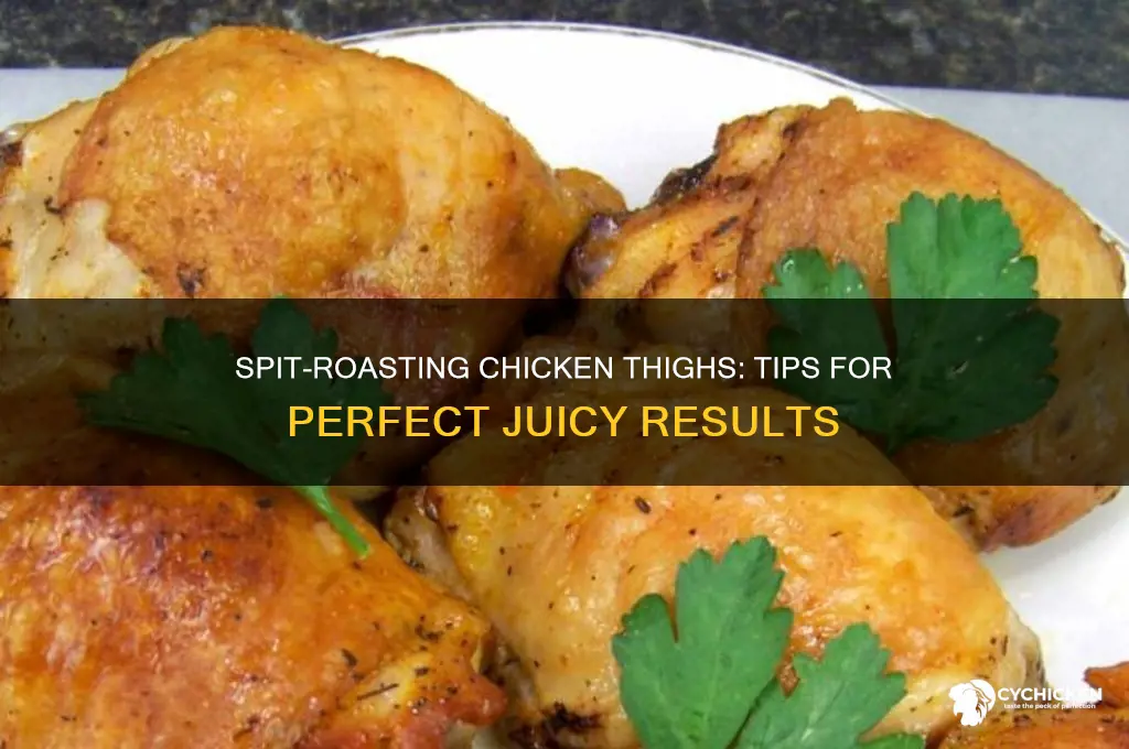 Spit-Roasting Chicken Thighs: Tips For Perfect Juicy Results | CyChicken