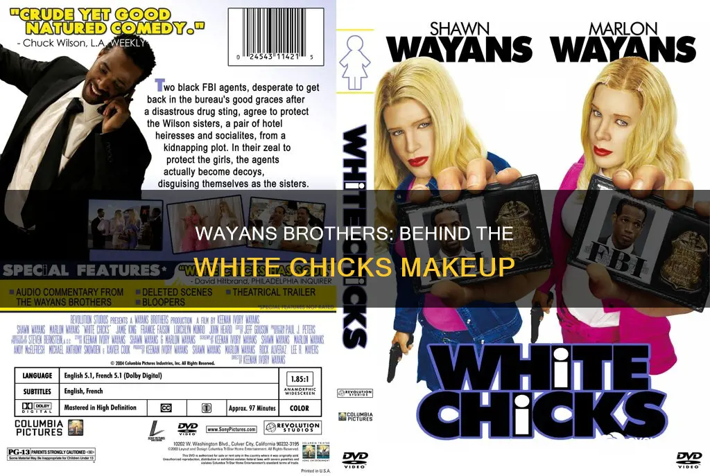 Wayans Brothers: Behind The White Chicks Makeup | CyChicken