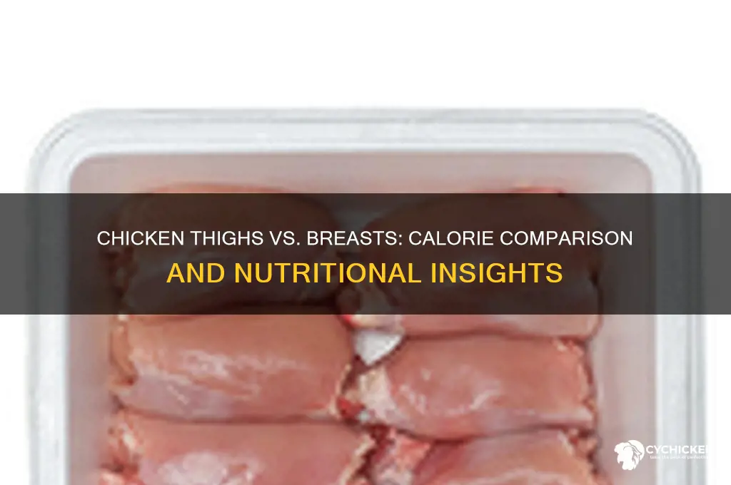 Chicken Thighs Vs. Breasts: Calorie Comparison And Nutritional Insights ...
