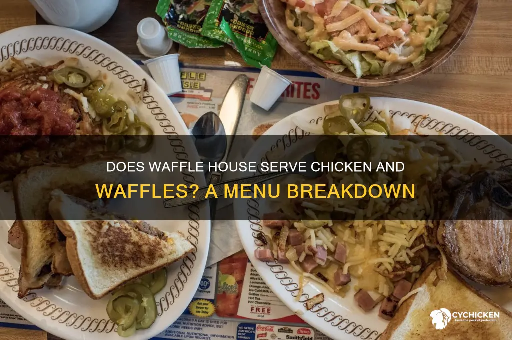 Does Waffle House Serve Chicken And Waffles? A Menu Breakdown | CyChicken