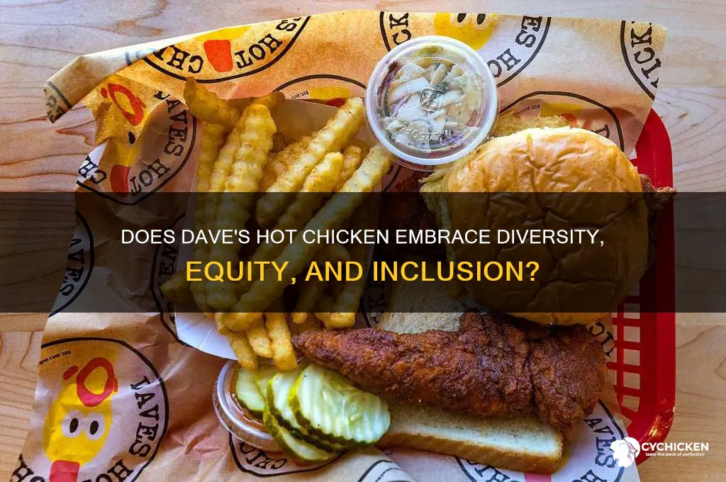 Does Dave's Hot Chicken Embrace Diversity, Equity, And Inclusion ...