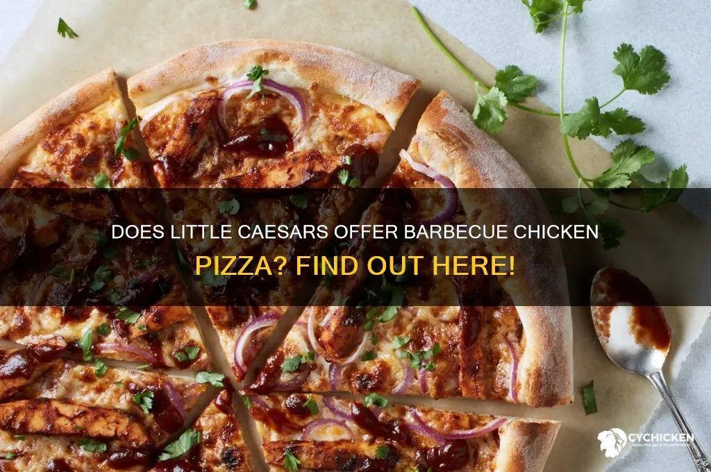 Does Little Caesars Offer Barbecue Chicken Pizza? Find Out Here ...