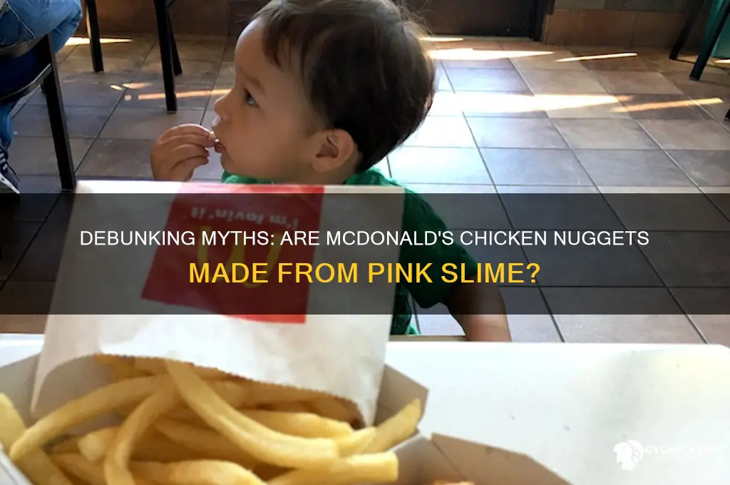 Debunking Myths: Are Mcdonald's Chicken Nuggets Made From Pink Slime ...