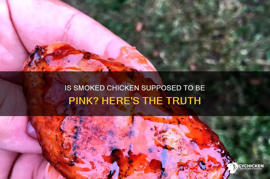 Is Smoked Chicken Supposed To Be Pink? Here's The Truth | CyChicken
