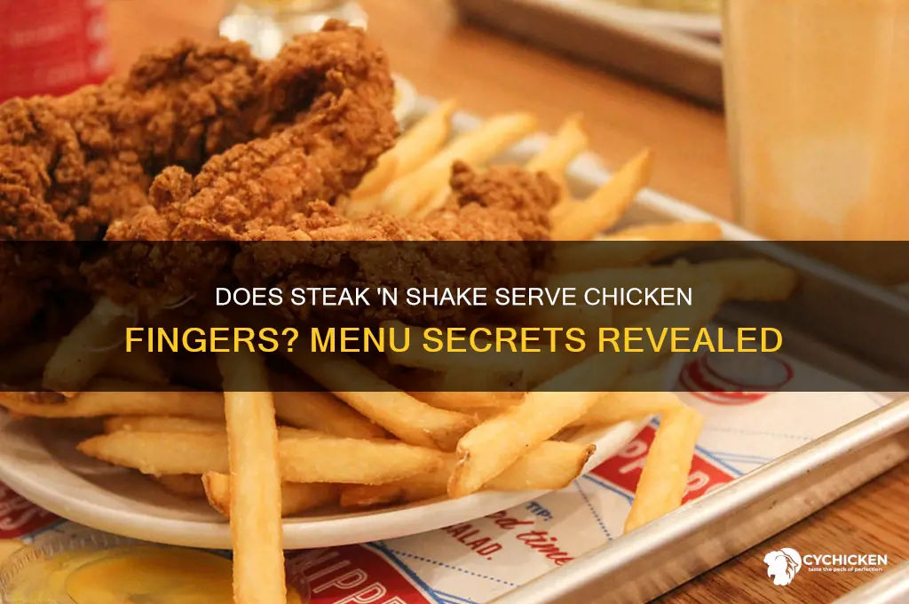 Does Steak 'N Shake Serve Chicken Fingers? Menu Secrets Revealed ...