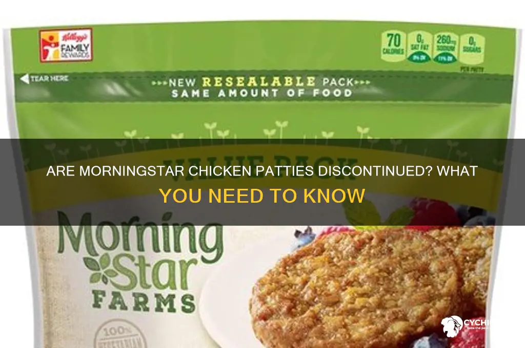 Are Morningstar Chicken Patties Discontinued? What You Need To Know ...