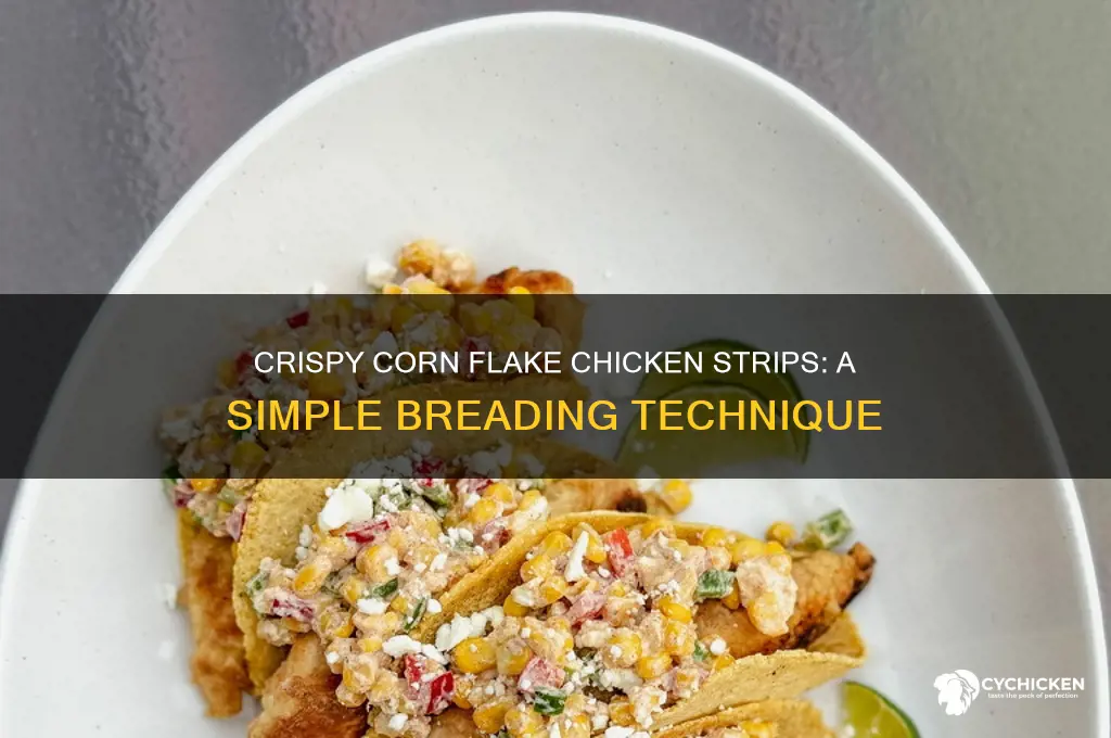 Crispy Corn Flake Chicken Strips: A Simple Breading Technique | CyChicken