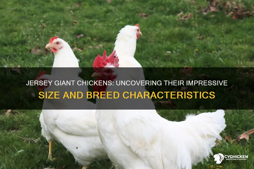 Jersey Giant Chickens: Uncovering Their Impressive Size And Breed ...