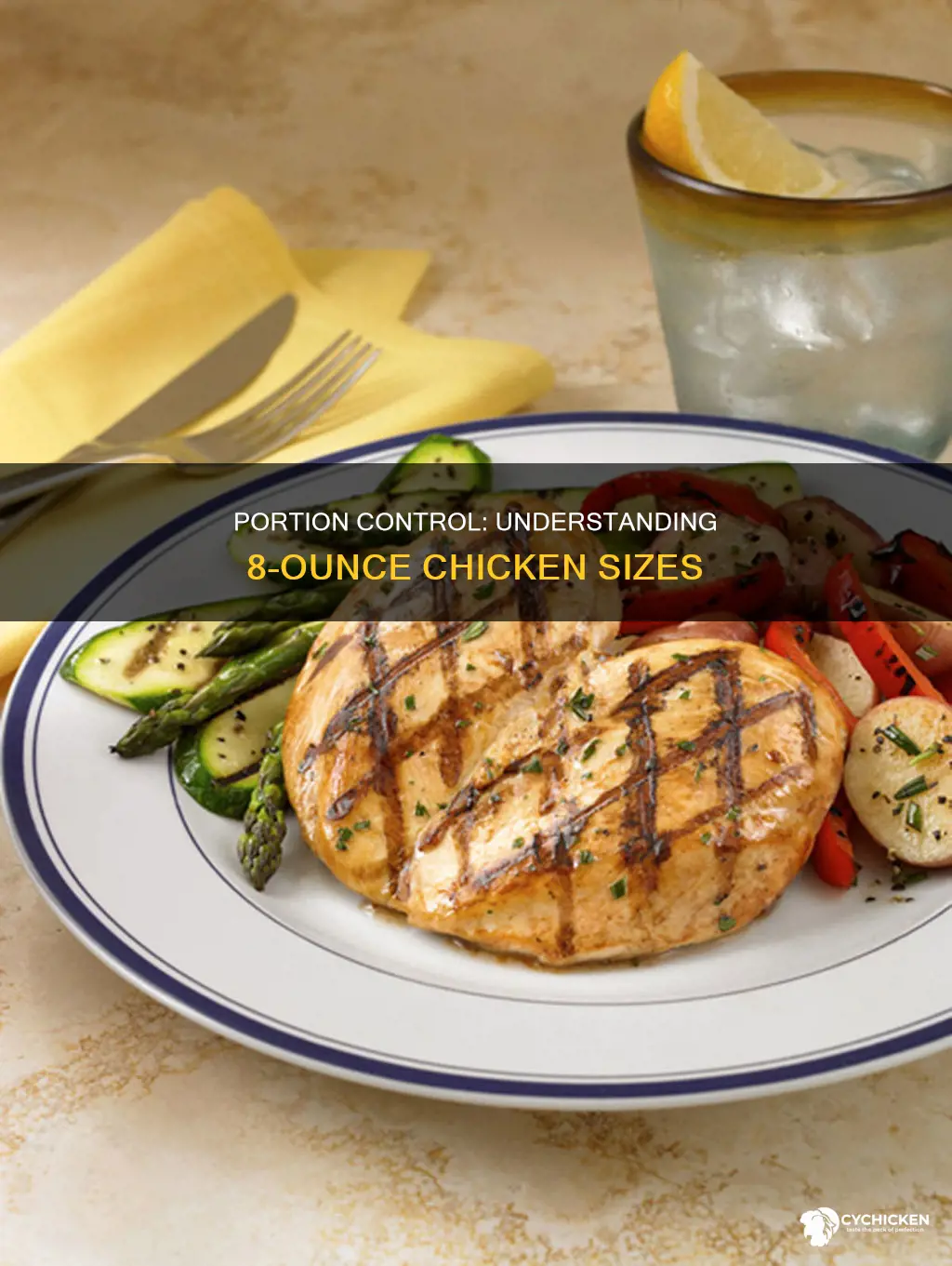 Portion Control: Understanding 8-Ounce Chicken Sizes | CyChicken