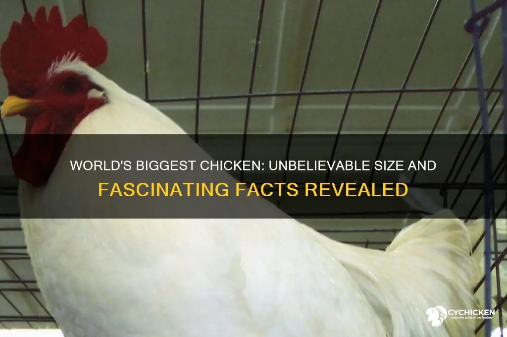 World's Biggest Chicken: Unbelievable Size And Fascinating Facts ...