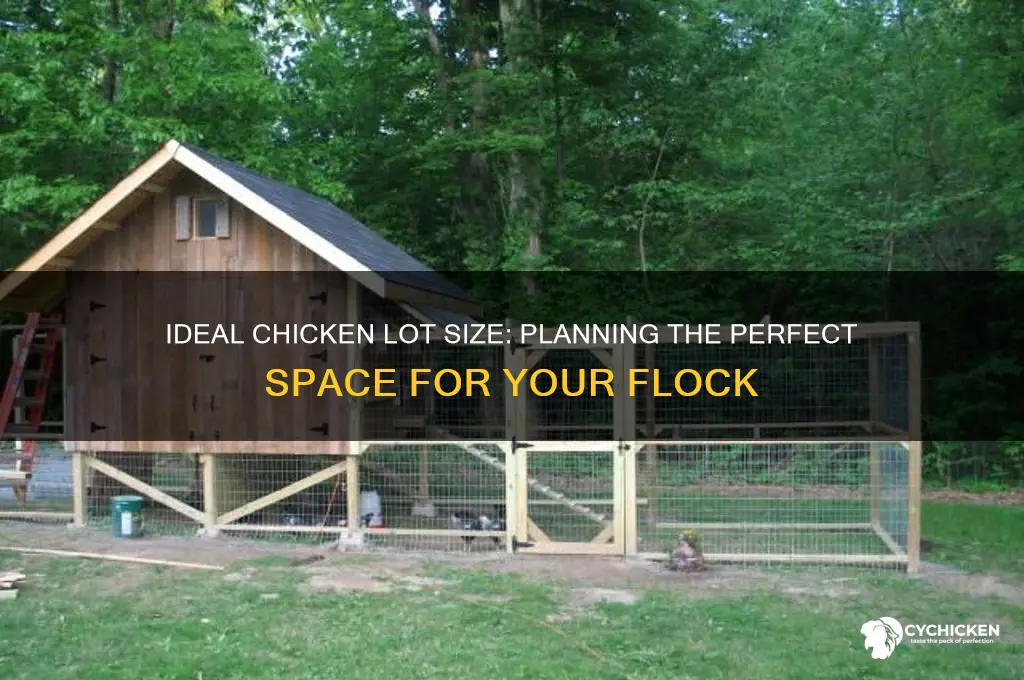 Ideal Chicken Lot Size: Planning The Perfect Space For Your Flock ...