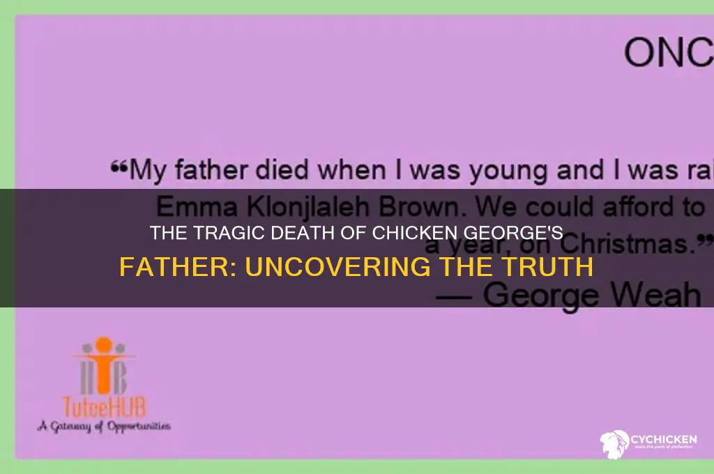 The Tragic Death Of Chicken George's Father: Uncovering The Truth ...