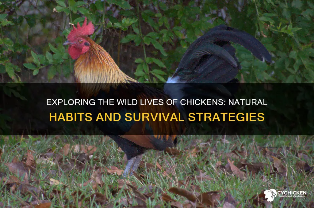 Exploring The Wild Lives Of Chickens: Natural Habits And Survival ...