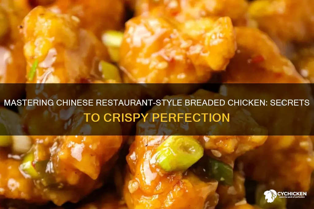 Mastering Chinese Restaurant-Style Breaded Chicken: Secrets To Crispy ...