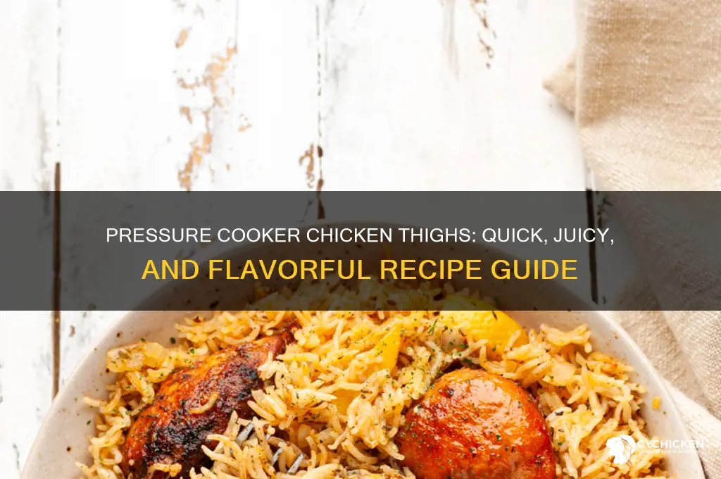 Pressure Cooker Chicken Thighs: Quick, Juicy, And Flavorful Recipe ...