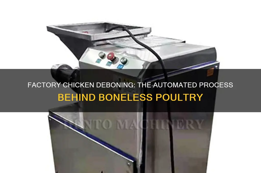 Factory Chicken Deboning: The Automated Process Behind Boneless Poultry ...
