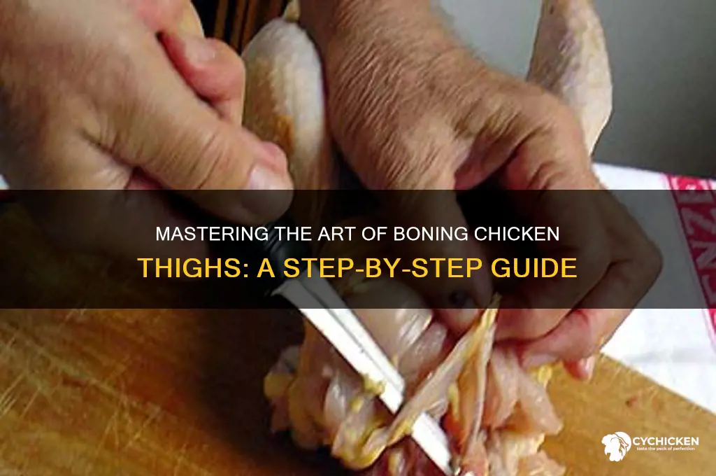 Mastering The Art Of Boning Chicken Thighs: A Step-By-Step Guide ...