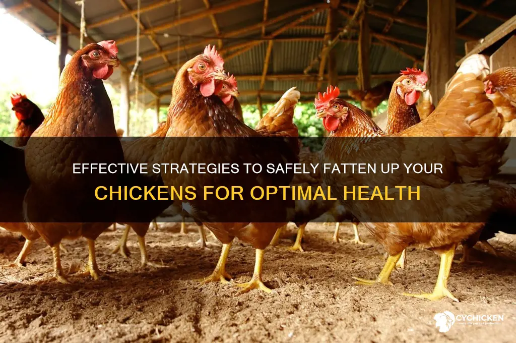 Effective Strategies To Safely Fatten Up Your Chickens For Optimal ...
