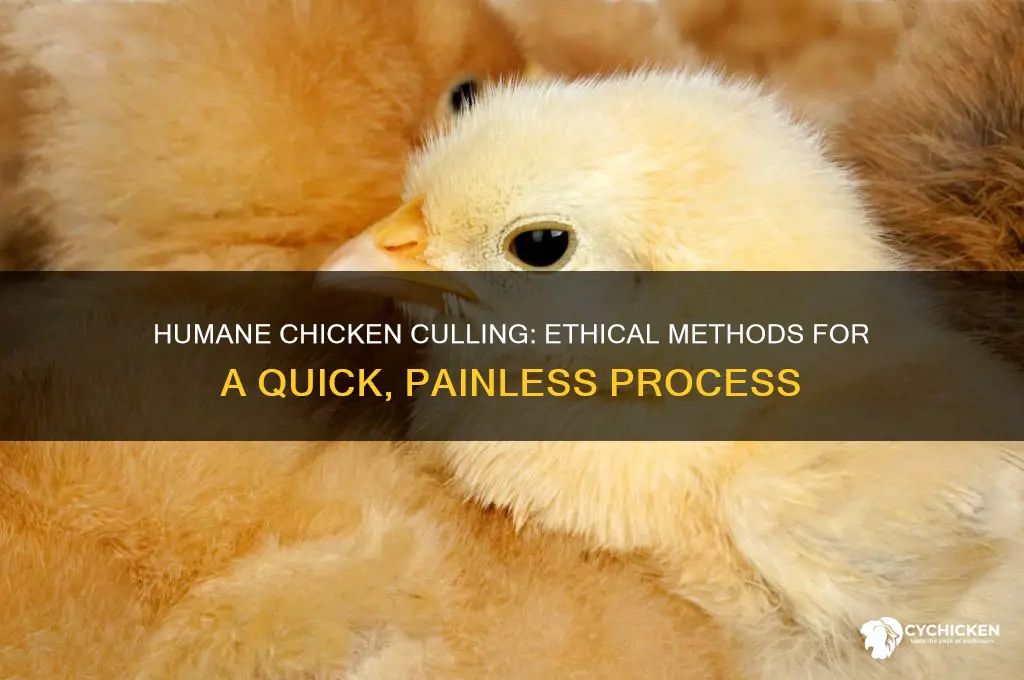 Humane Chicken Culling: Ethical Methods For A Quick, Painless Process ...
