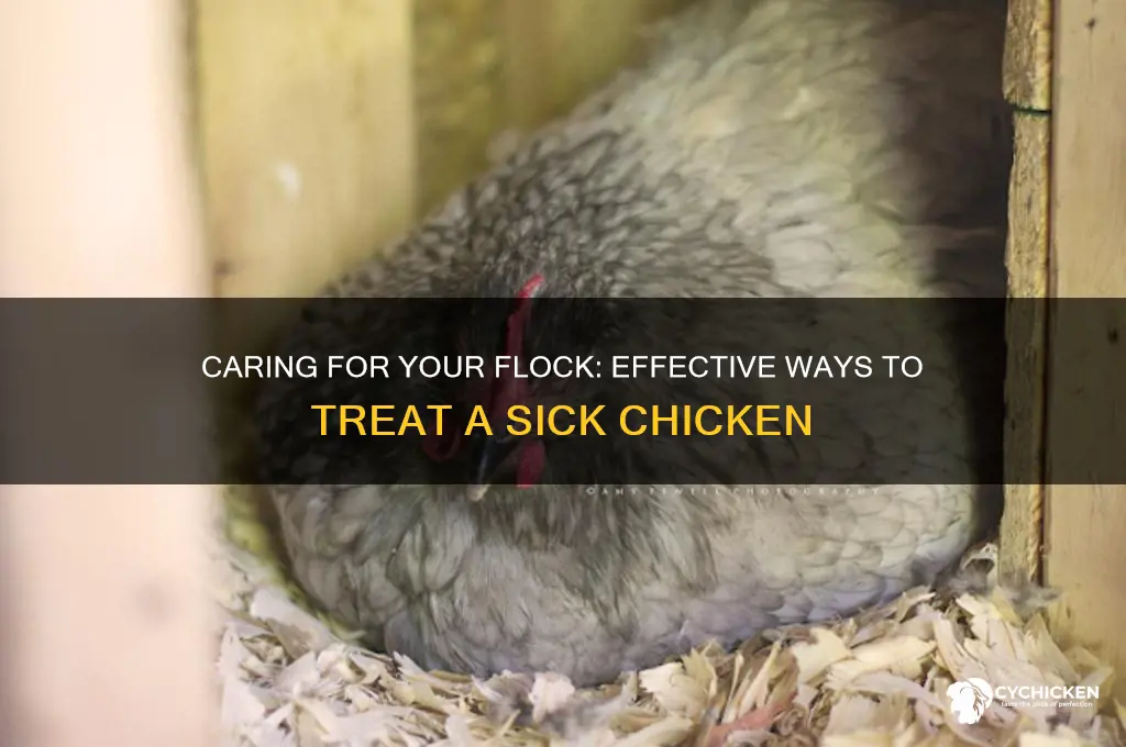 Caring For Your Flock: Effective Ways To Treat A Sick Chicken | CyChicken