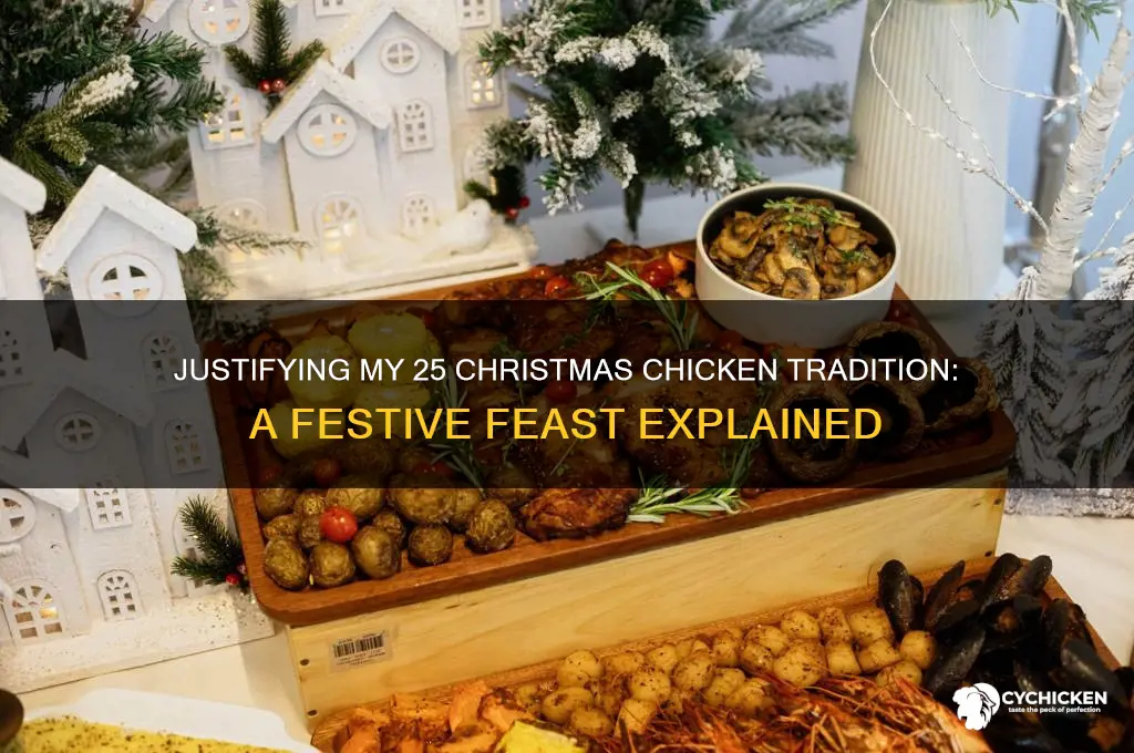 Justifying My 25 Christmas Chicken Tradition: A Festive Feast Explained ...