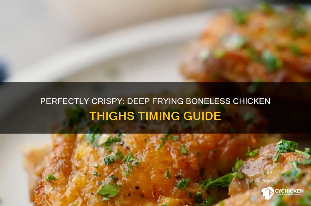 Perfectly Crispy: Deep Frying Boneless Chicken Thighs Timing Guide ...