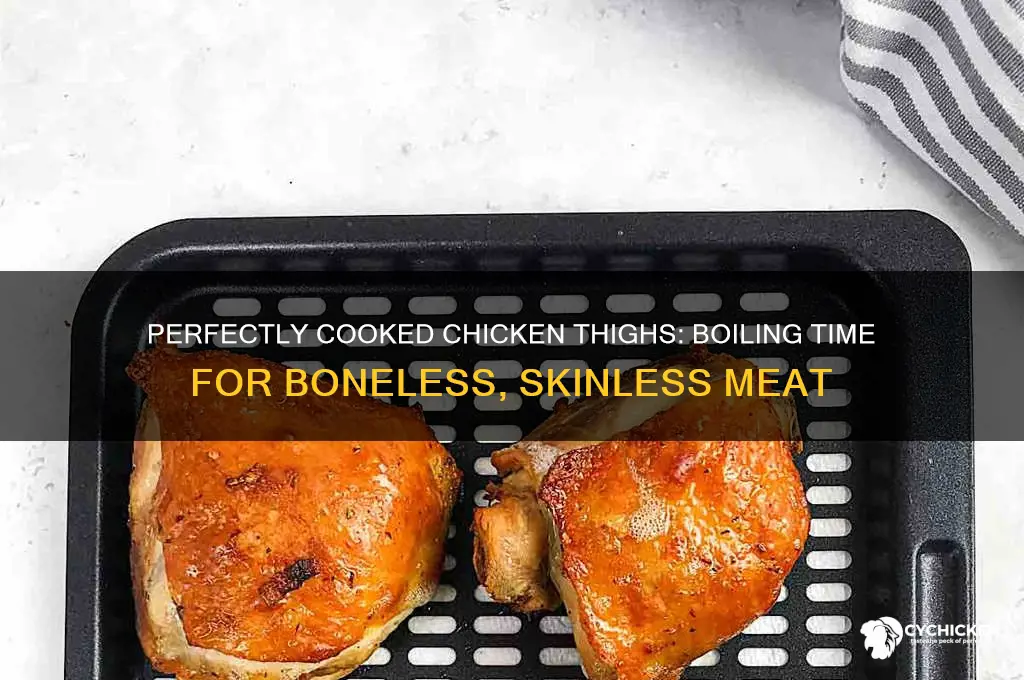 Perfectly Cooked Chicken Thighs: Boiling Time For Boneless, Skinless ...