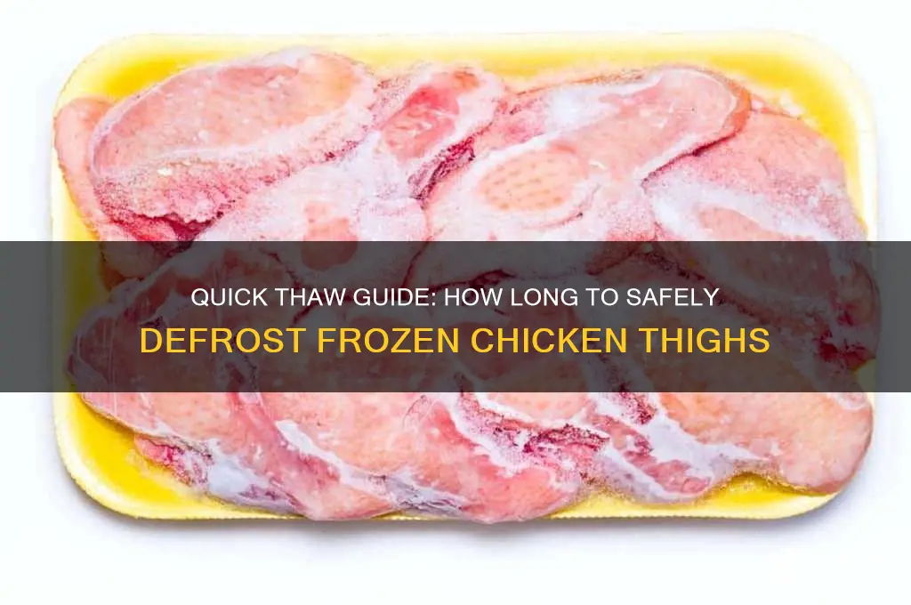 Quick Thaw Guide: How Long To Safely Defrost Frozen Chicken Thighs ...