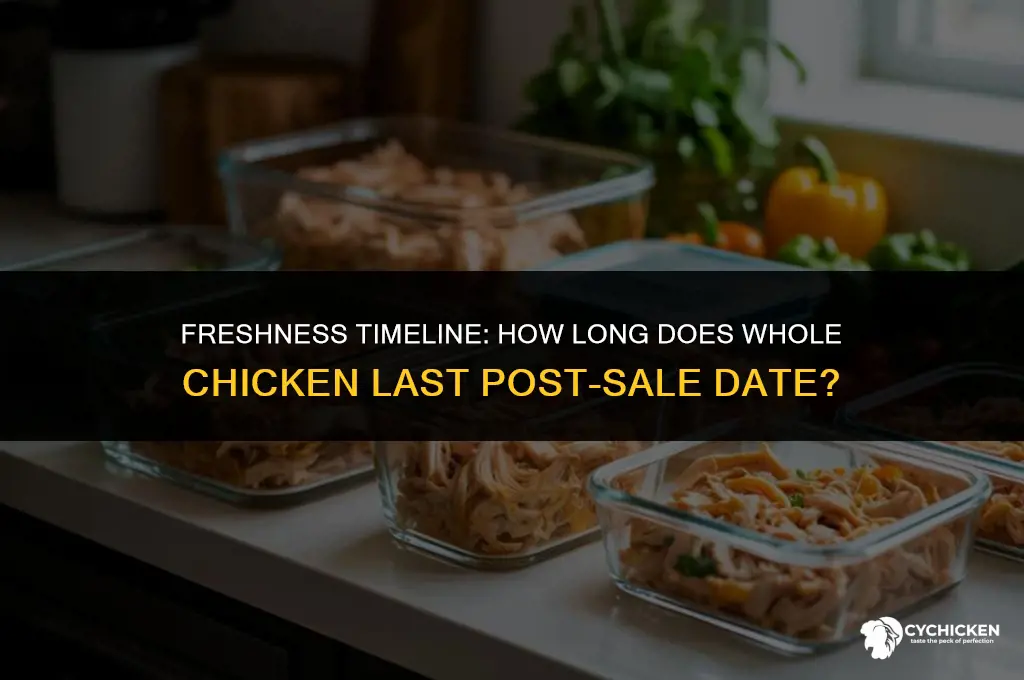 Freshness Timeline: How Long Does Whole Chicken Last Post-Sale Date ...