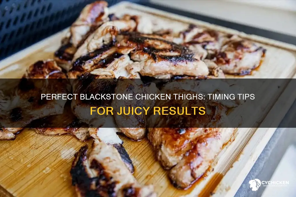 Perfect Blackstone Chicken Thighs: Timing Tips For Juicy Results ...