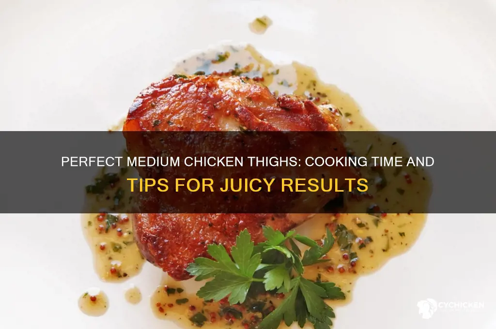 Perfect Medium Chicken Thighs: Cooking Time And Tips For Juicy Results ...