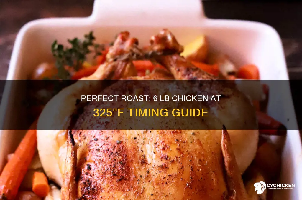 Perfect Roast: 6 Lb Chicken At 325°F Timing Guide | CyChicken
