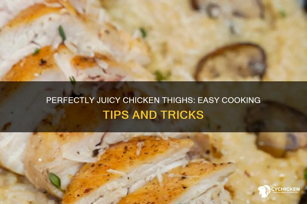Perfectly Juicy Chicken Thighs: Easy Cooking Tips And Tricks | CyChicken