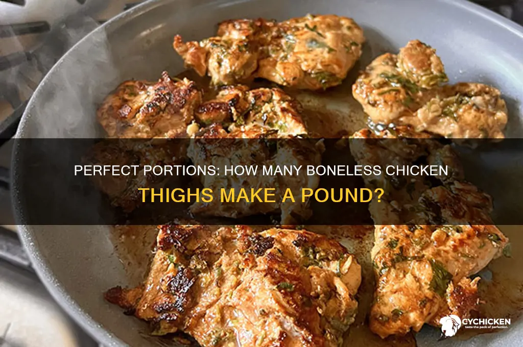 Perfect Portions: How Many Boneless Chicken Thighs Make A Pound ...