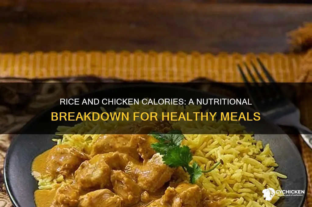 Rice And Chicken Calories: A Nutritional Breakdown For Healthy Meals ...