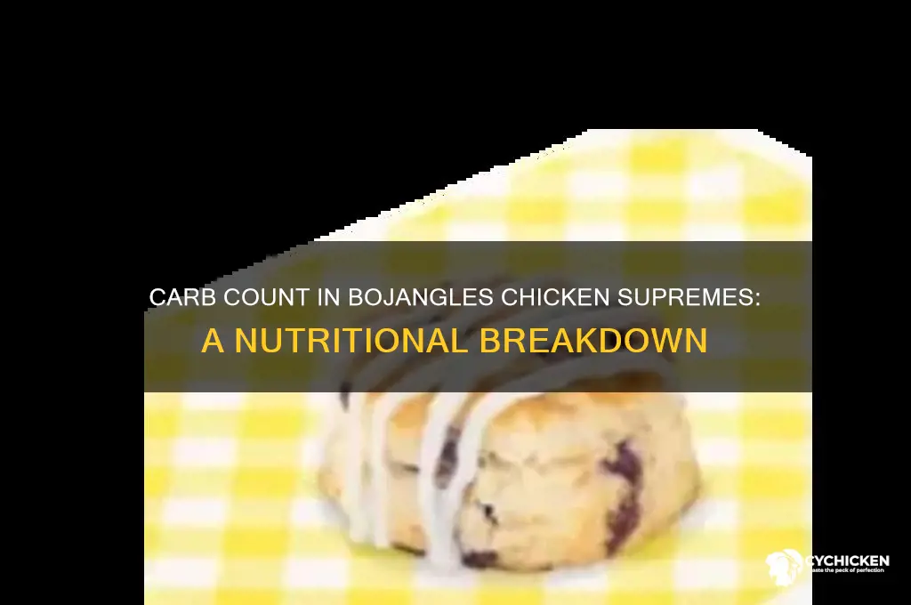 Carb Count In Bojangles Chicken Supremes: A Nutritional Breakdown ...