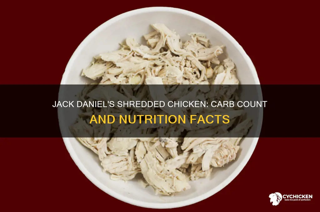 Jack Daniel's Shredded Chicken: Carb Count And Nutrition Facts | CyChicken