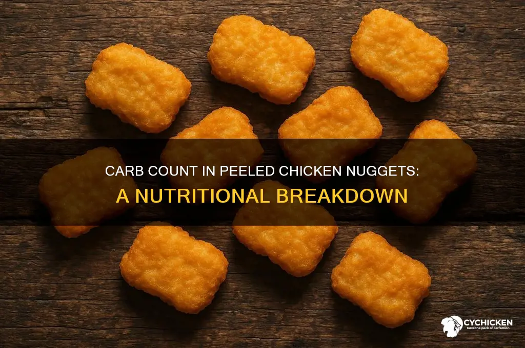 Carb Count In Peeled Chicken Nuggets: A Nutritional Breakdown | CyChicken