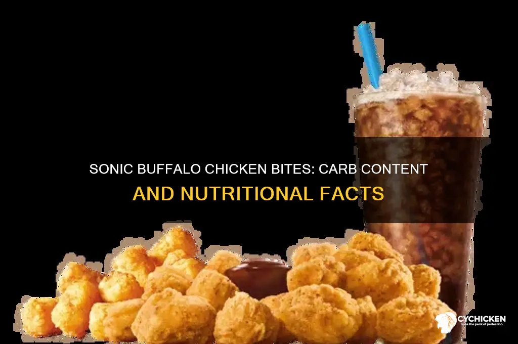 Sonic Buffalo Chicken Bites: Carb Content And Nutritional Facts | CyChicken