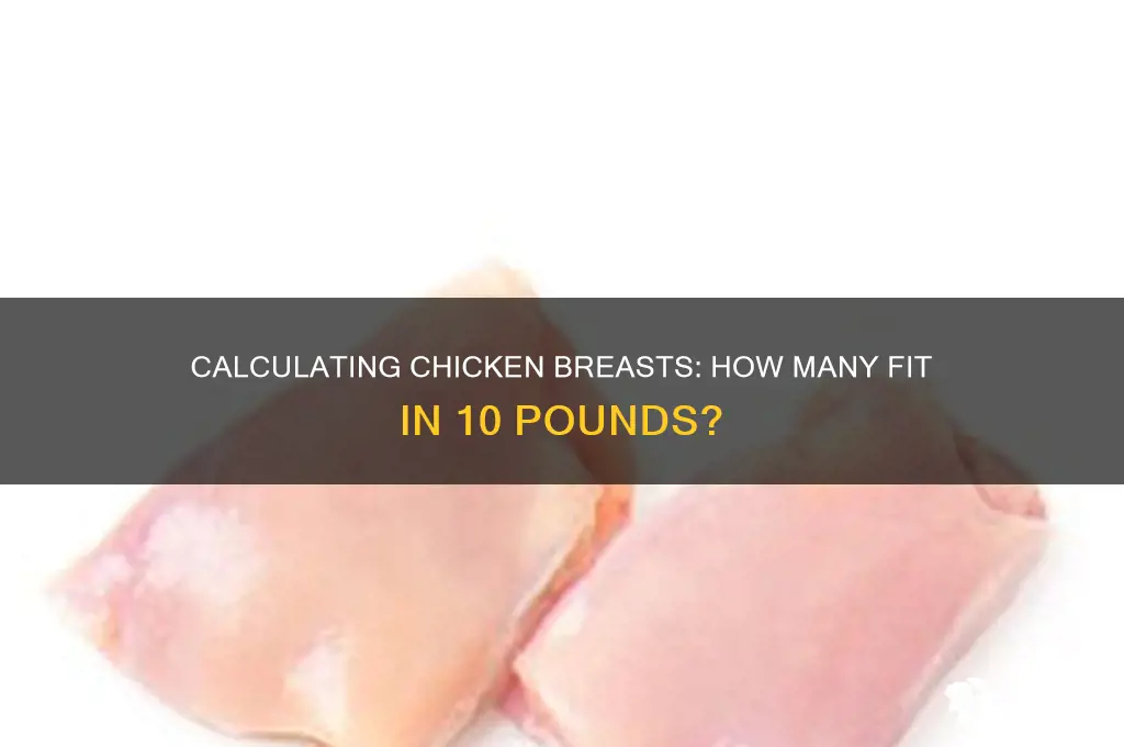 Calculating Chicken Breasts: How Many Fit In 10 Pounds? | CyChicken