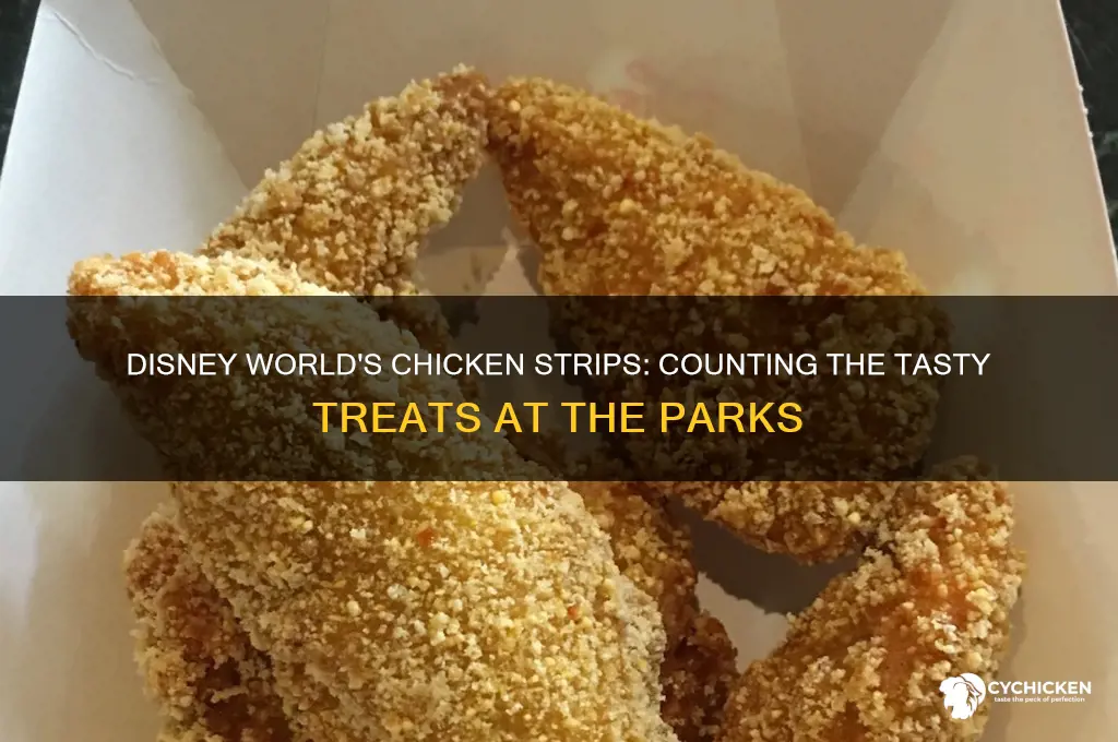 Disney World's Chicken Strips: Counting The Tasty Treats At The Parks ...