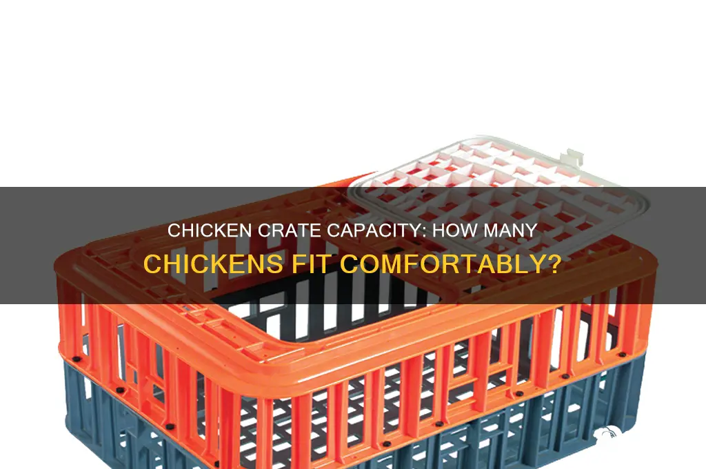 Chicken Crate Capacity: How Many Chickens Fit Comfortably? | CyChicken