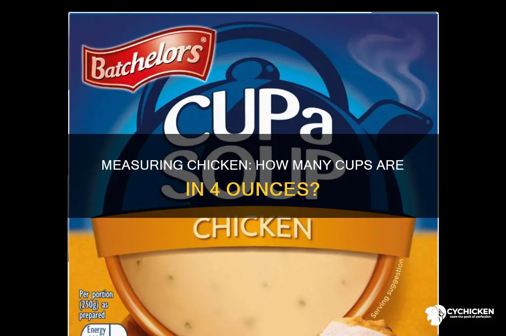 Measuring Chicken: How Many Cups Are In 4 Ounces? | CyChicken