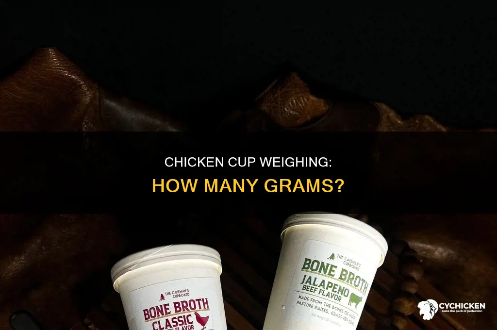 Chicken Cup Weighing: How Many Grams? | CyChicken