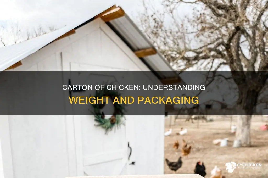 Carton Of Chicken: Understanding Weight And Packaging | CyChicken